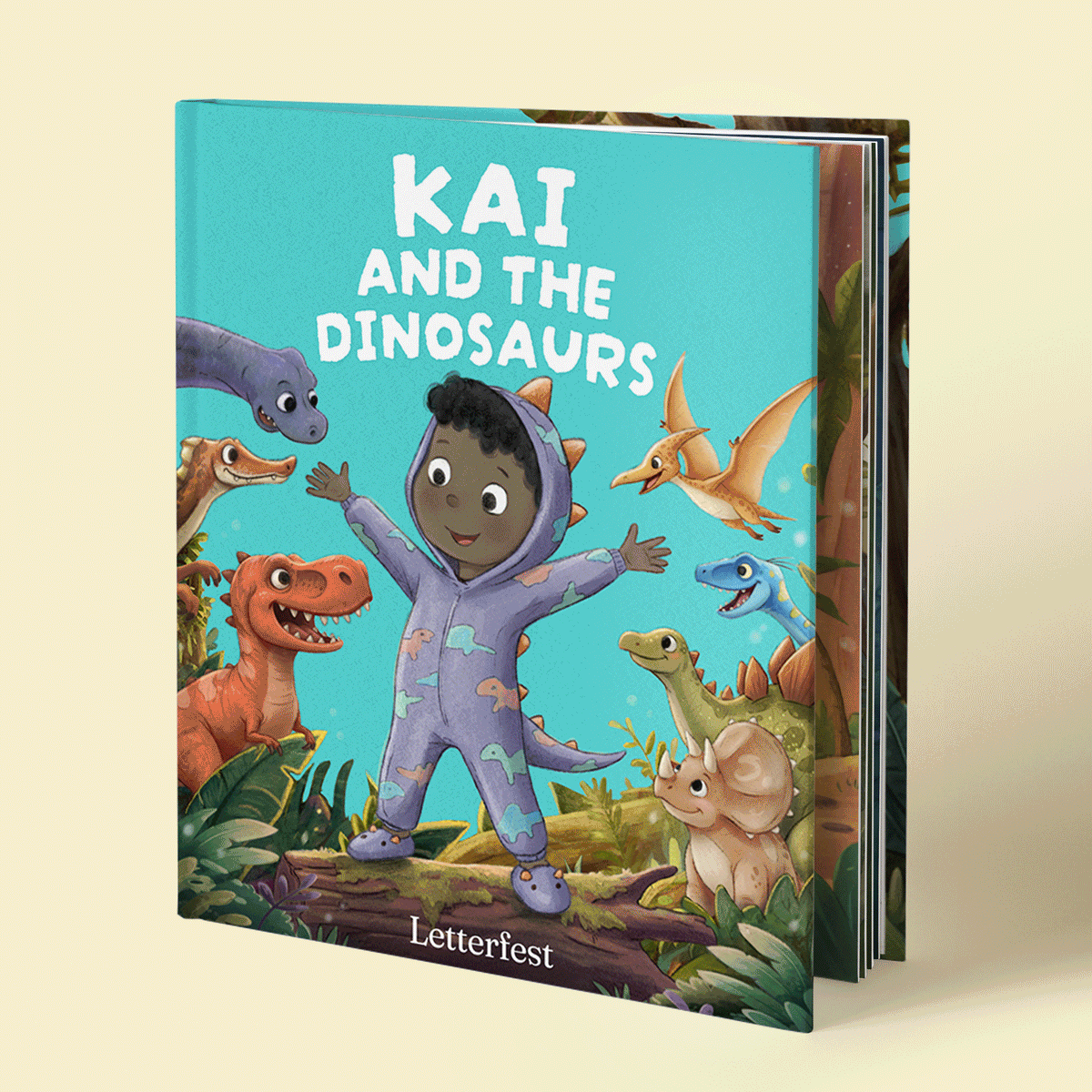 Personalized Dinosaur Book – Letterfest 🇺🇸