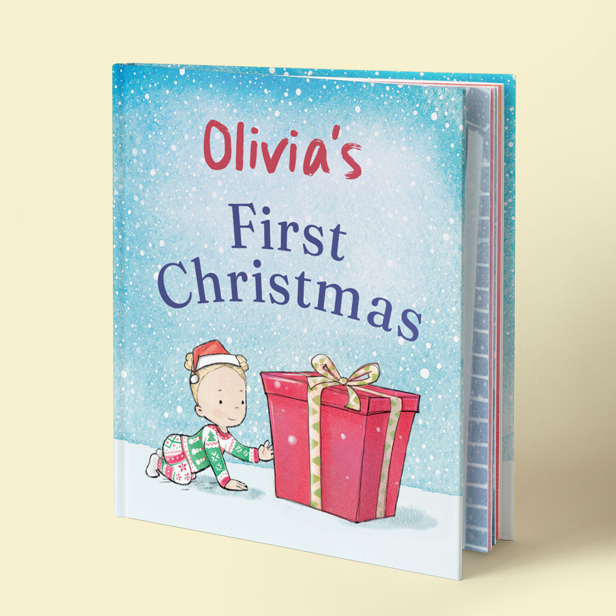 Personalized Kids Book - Baby First Christmas Childrens story ...