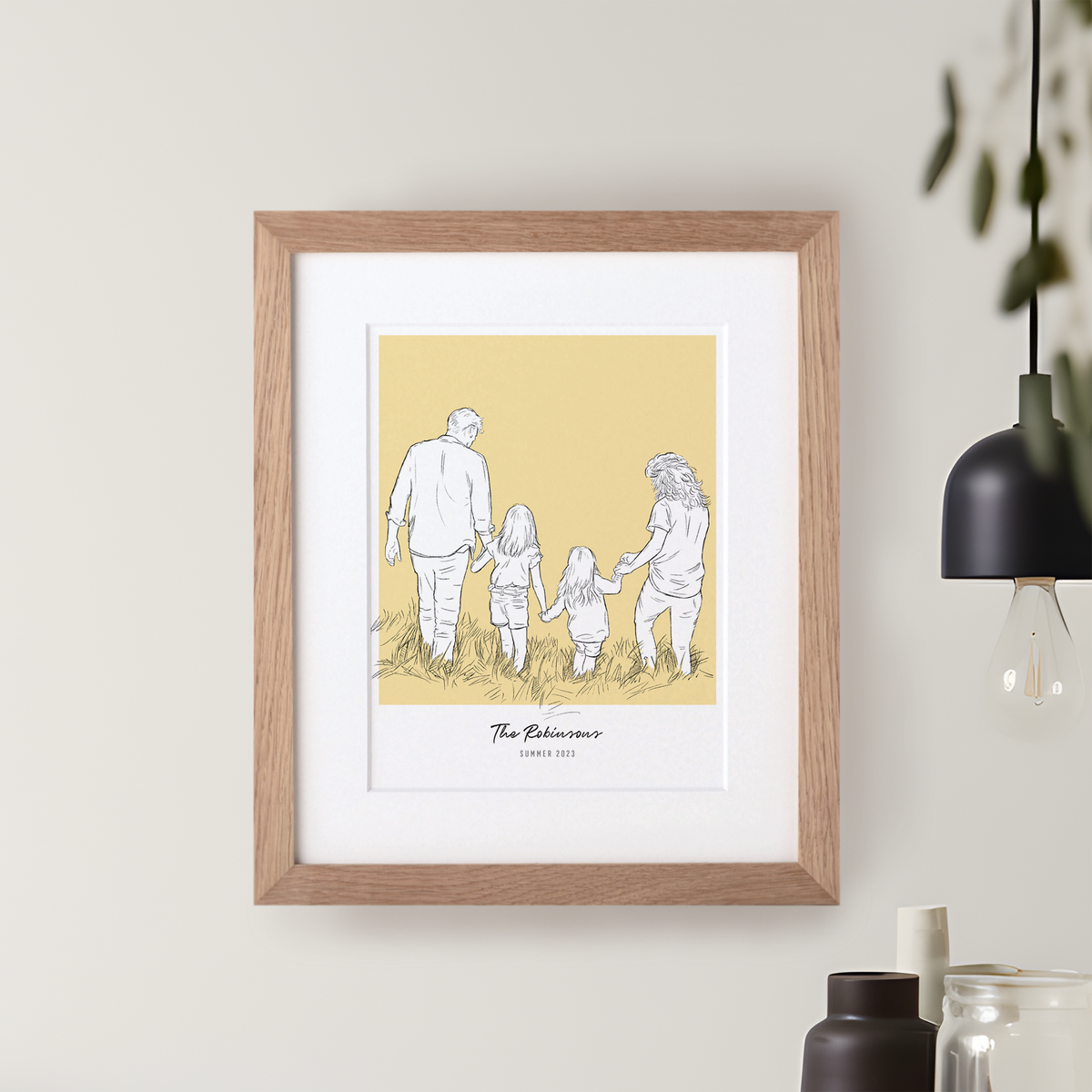 Color Block People Line Portrait – Letterfest 🇺🇸