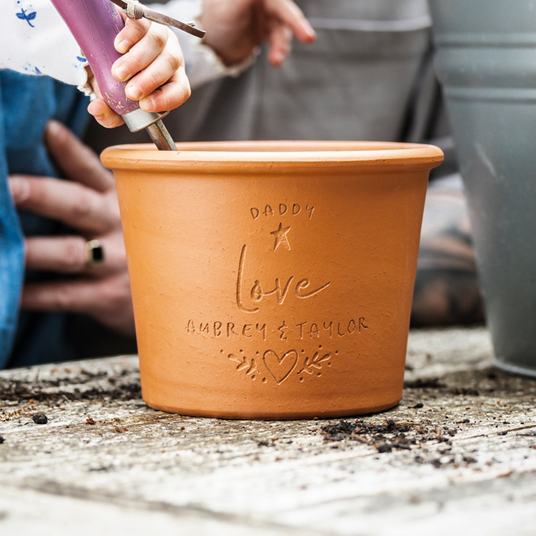 Personalized Handwritten Engraved Pot – Letterfest 🇺🇸