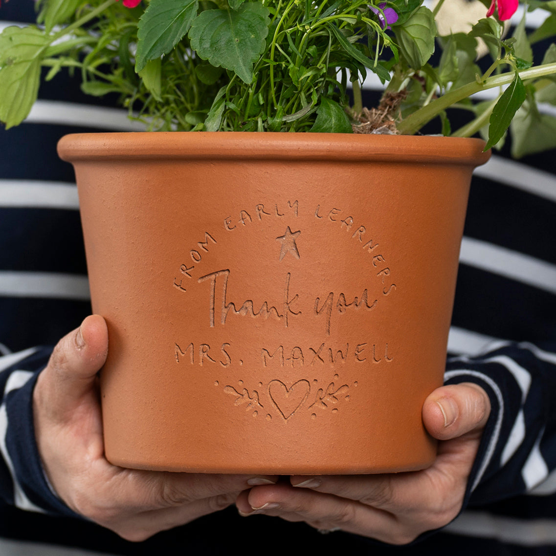 Personalized Handwritten Teachers Pot – Letterfest 🇺🇸