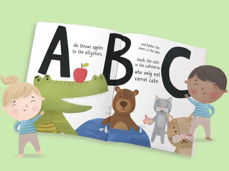 Personalized Kids Book - Alphabet Zoo Story – Letterfest 🇺🇸