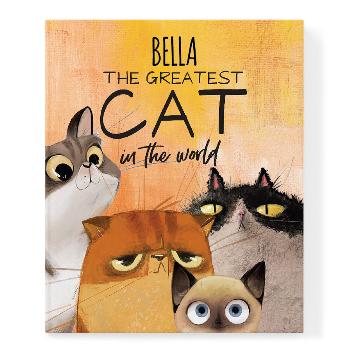 Personalized Kids Book - Greatest Cat in the World Children's story ...