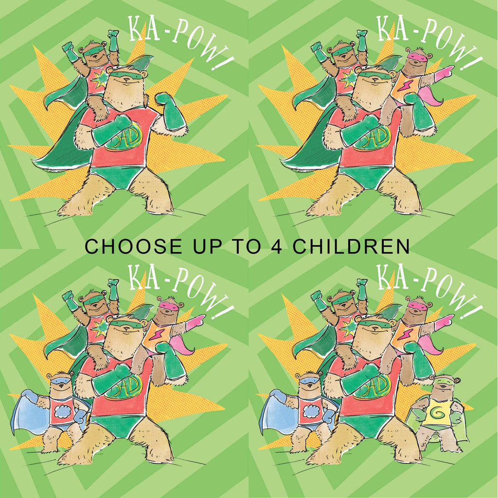 Personalized Kids Book - Dad's Superhero story – Letterfest 🇺🇸