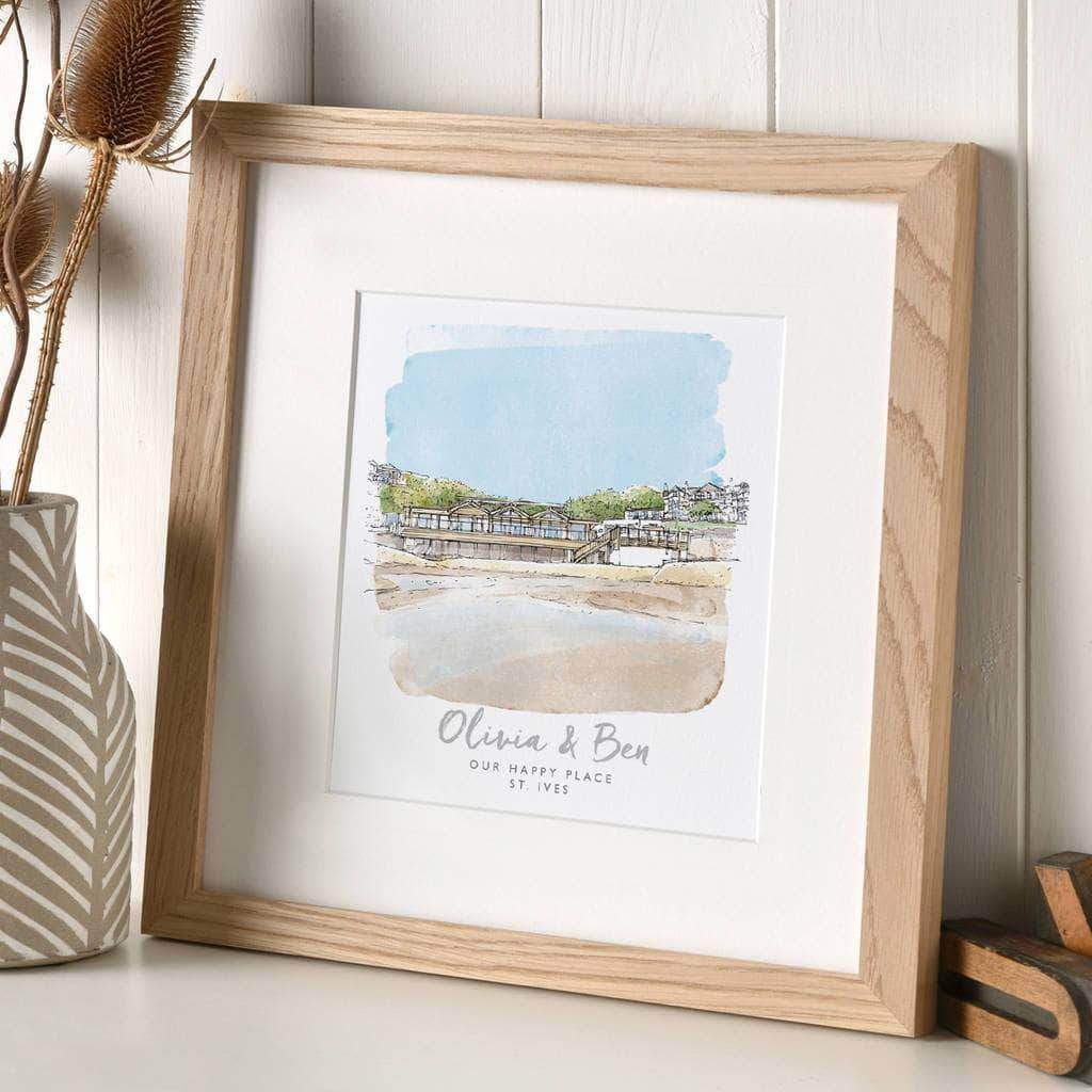 Our Favorite Place Watercolor Sketch – Letterfest 🇺🇸